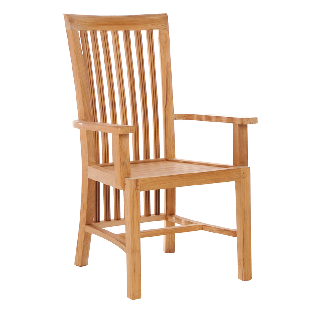 Teak Wood Balero Arm Chair – La Place USA Furniture Outlet